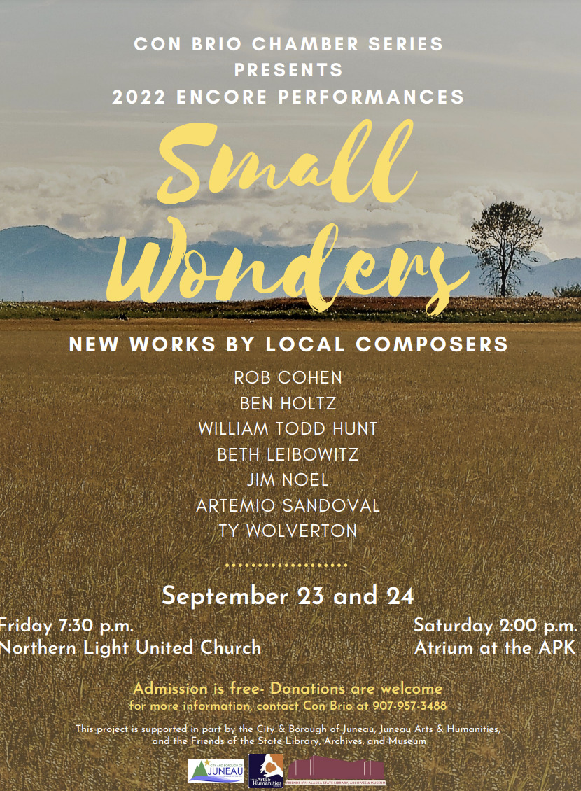Con Brio Chamber Series: A cornucopia of local composers.