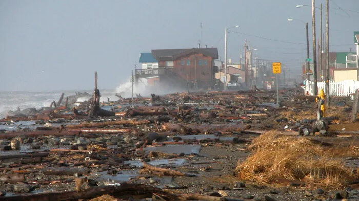 Storm of the decade forecast for Bering Strait region