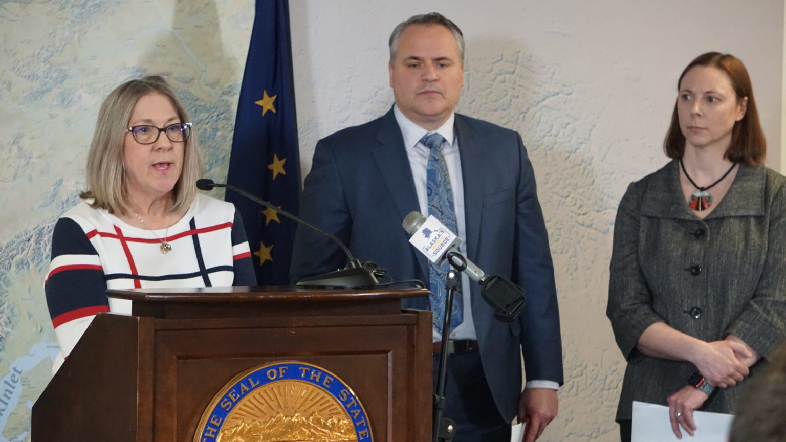 Records list AG Treg Taylor as member of political group behind ...