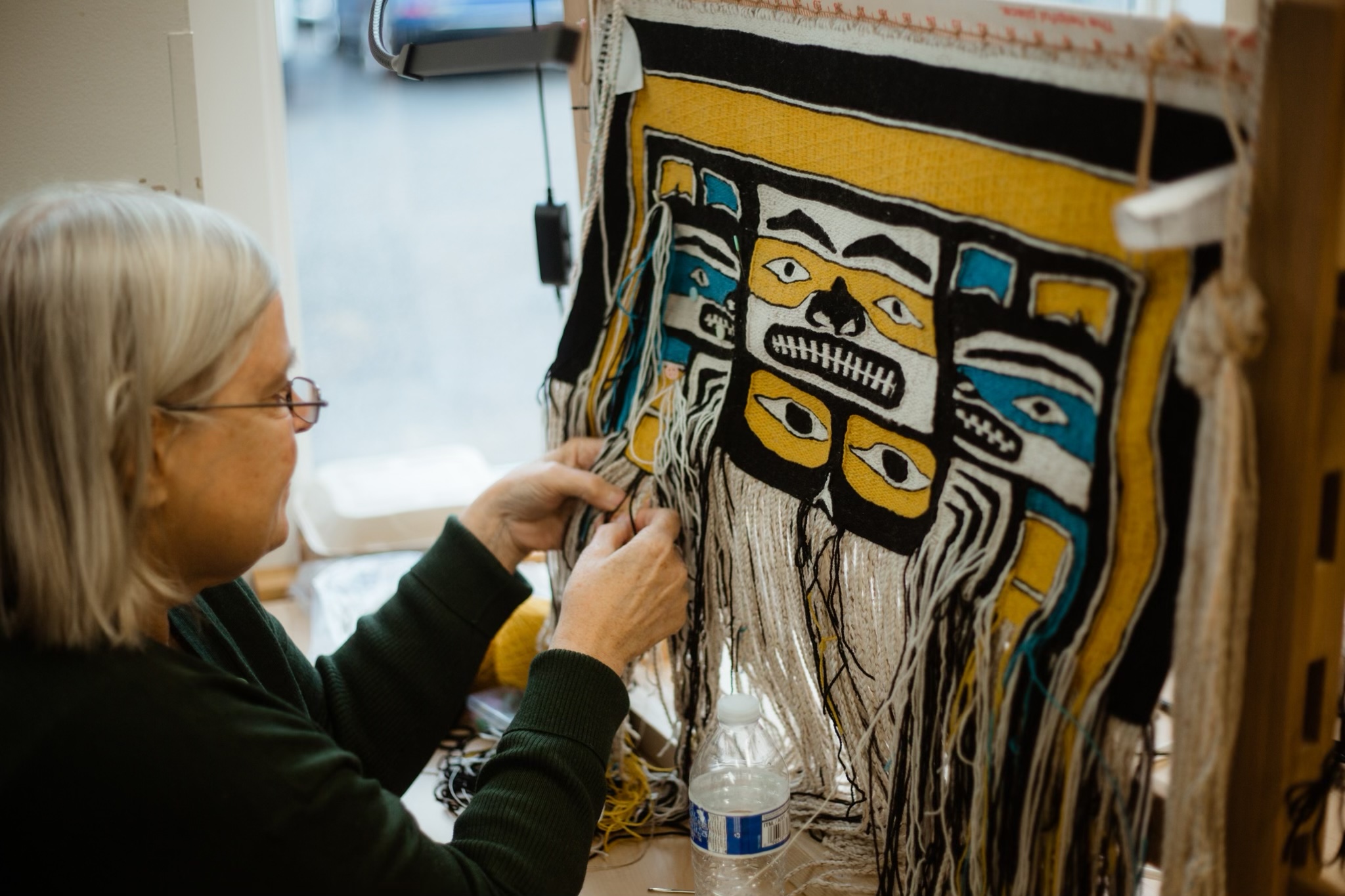 Jan 27 2023 Lily Hopes Chilkat Weaving Workshop Alaska Theater