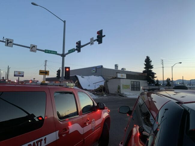 No injuries in 2 Anchorage building collapses over the weekend