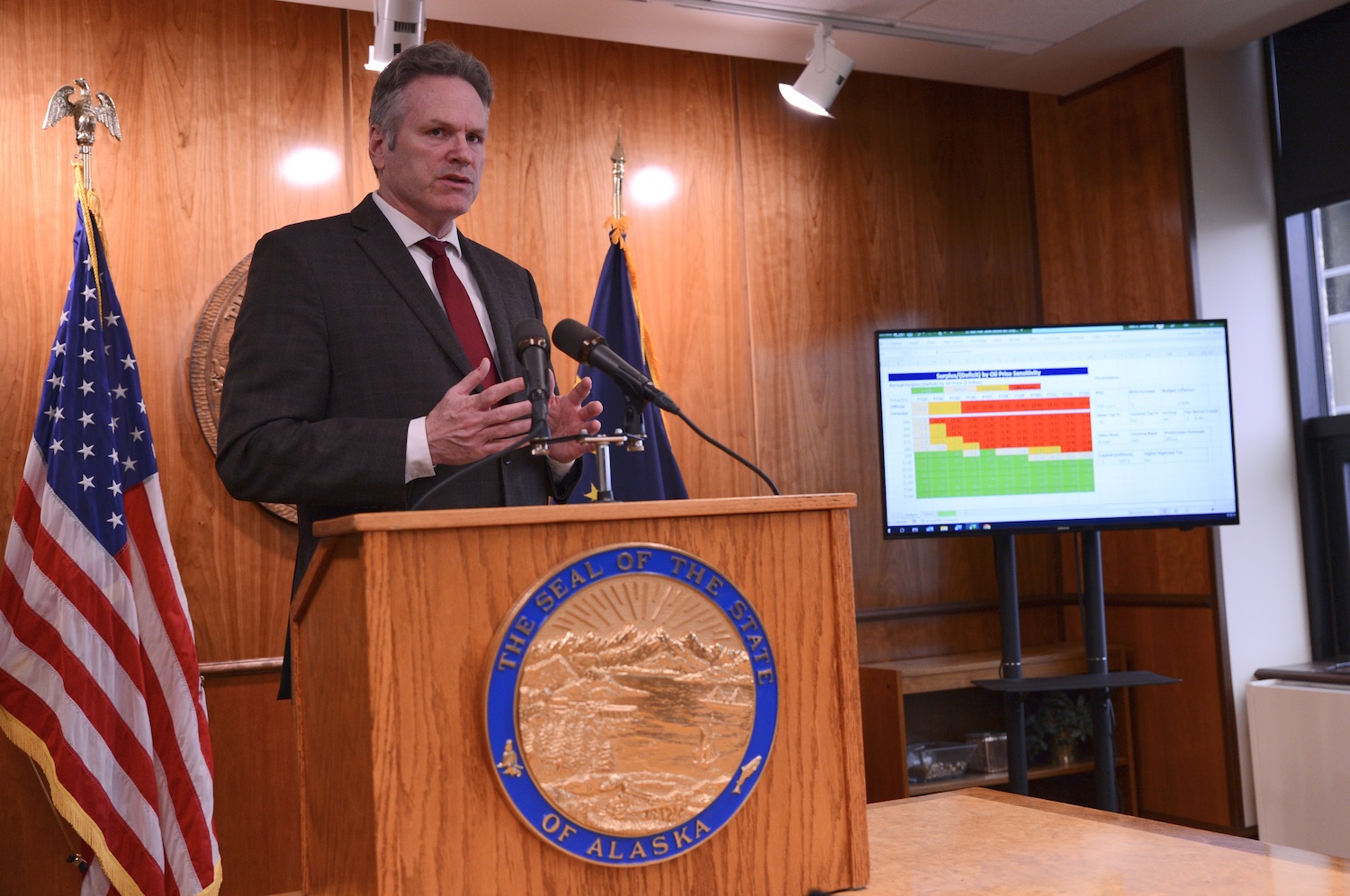 Long an opponent of tax hikes, Alaska Gov. Mike Dunleavy now believes ...