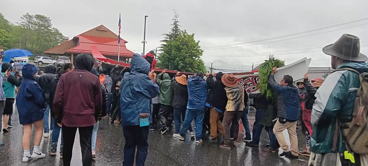 Ketchikan’s tribe holds awakening and launch for X’oots kuye’ik canoe