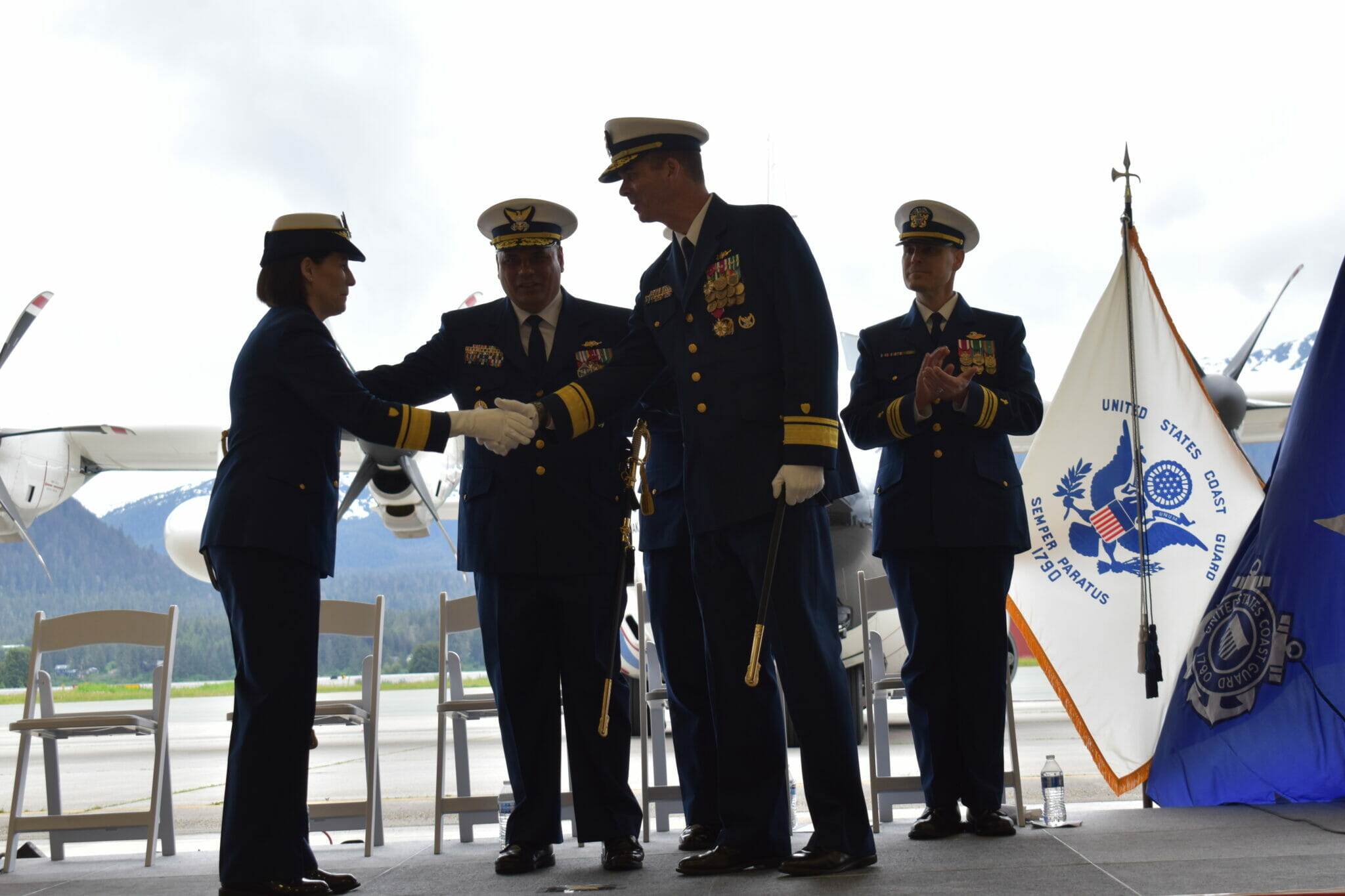 Rear Admiral Megan Dean takes the helm of the Coast Guard in Alaska