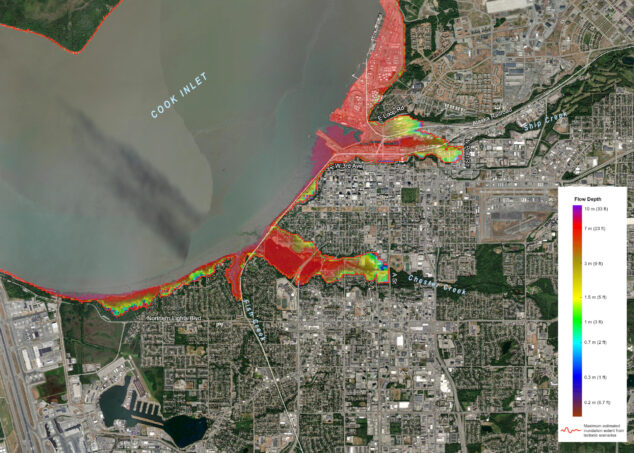 Most of Anchorage safe from tsunami, but new report notes threat from ...