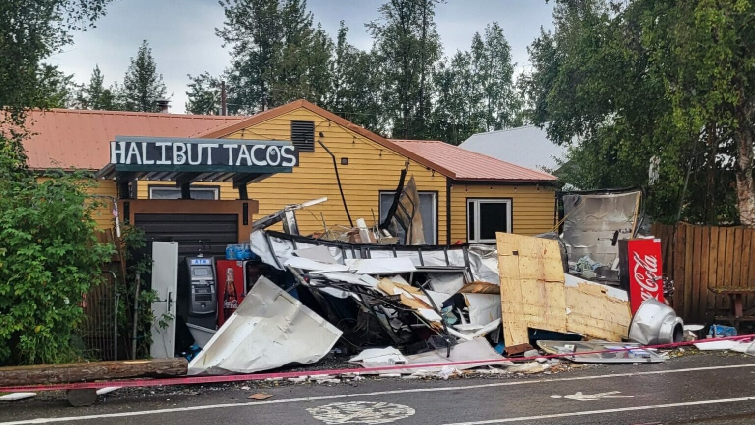 None hurt in Talkeetna taco truck explosion