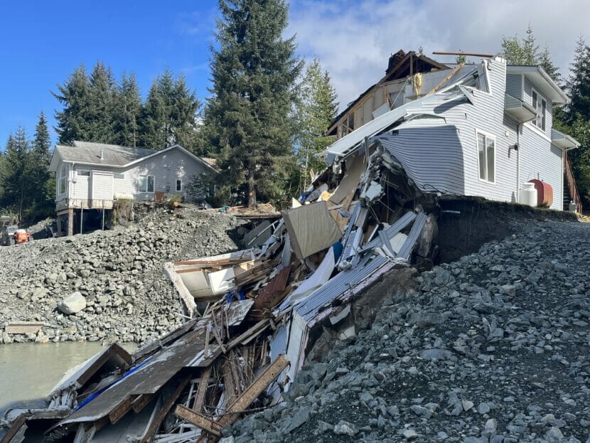 Families affected by Juneau’s glacial outburst flood rebuild, or ...