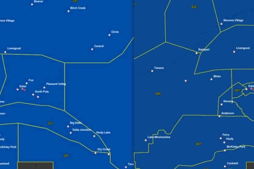 National Weather Service revamps Alaska maps to improve forecasts ...