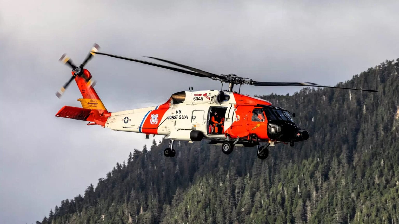 When a Coast Guard helicopter crashed, first on the scene was the ...