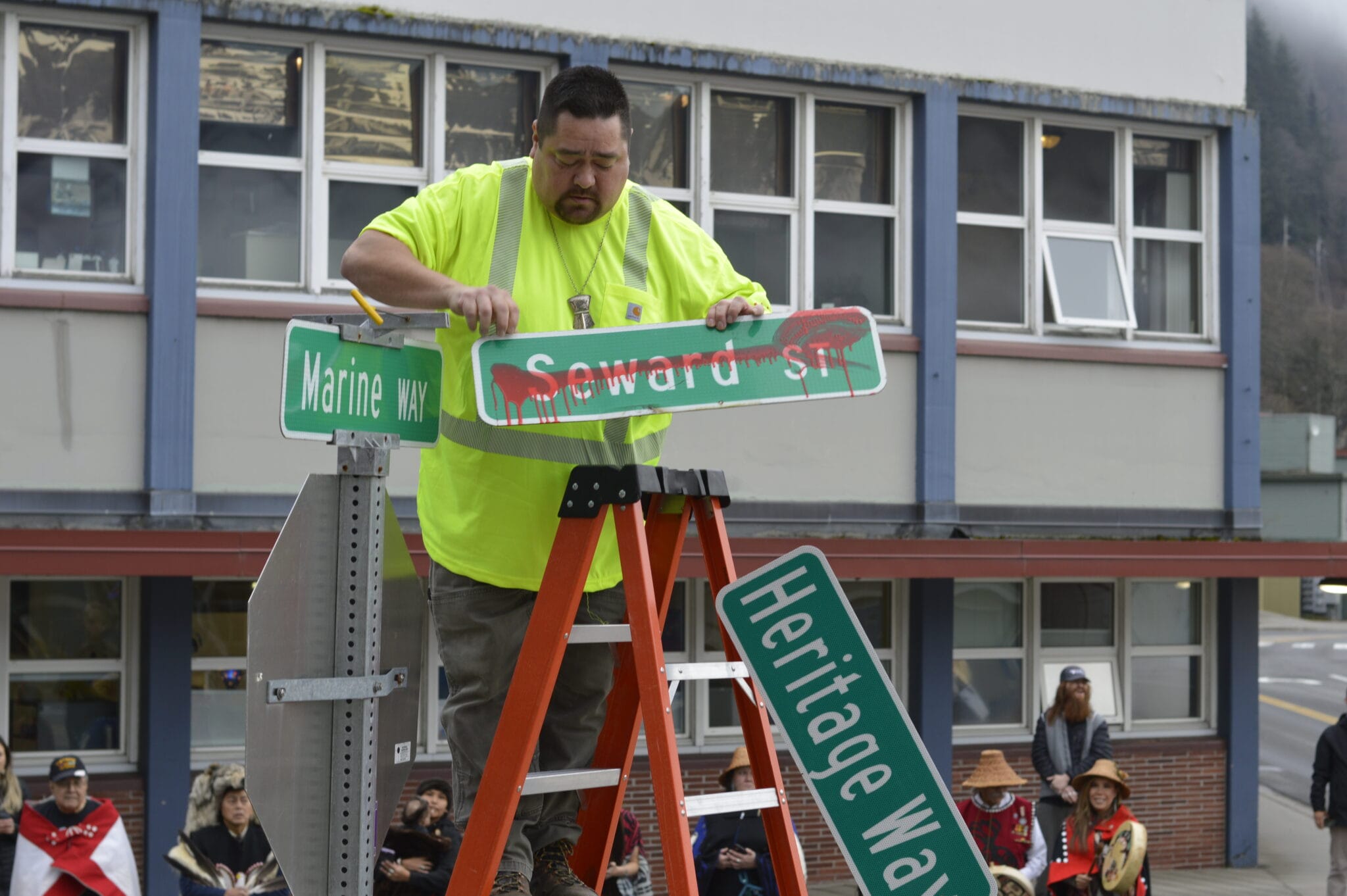 Juneau’s South Seward Street officially renamed Heritage Way