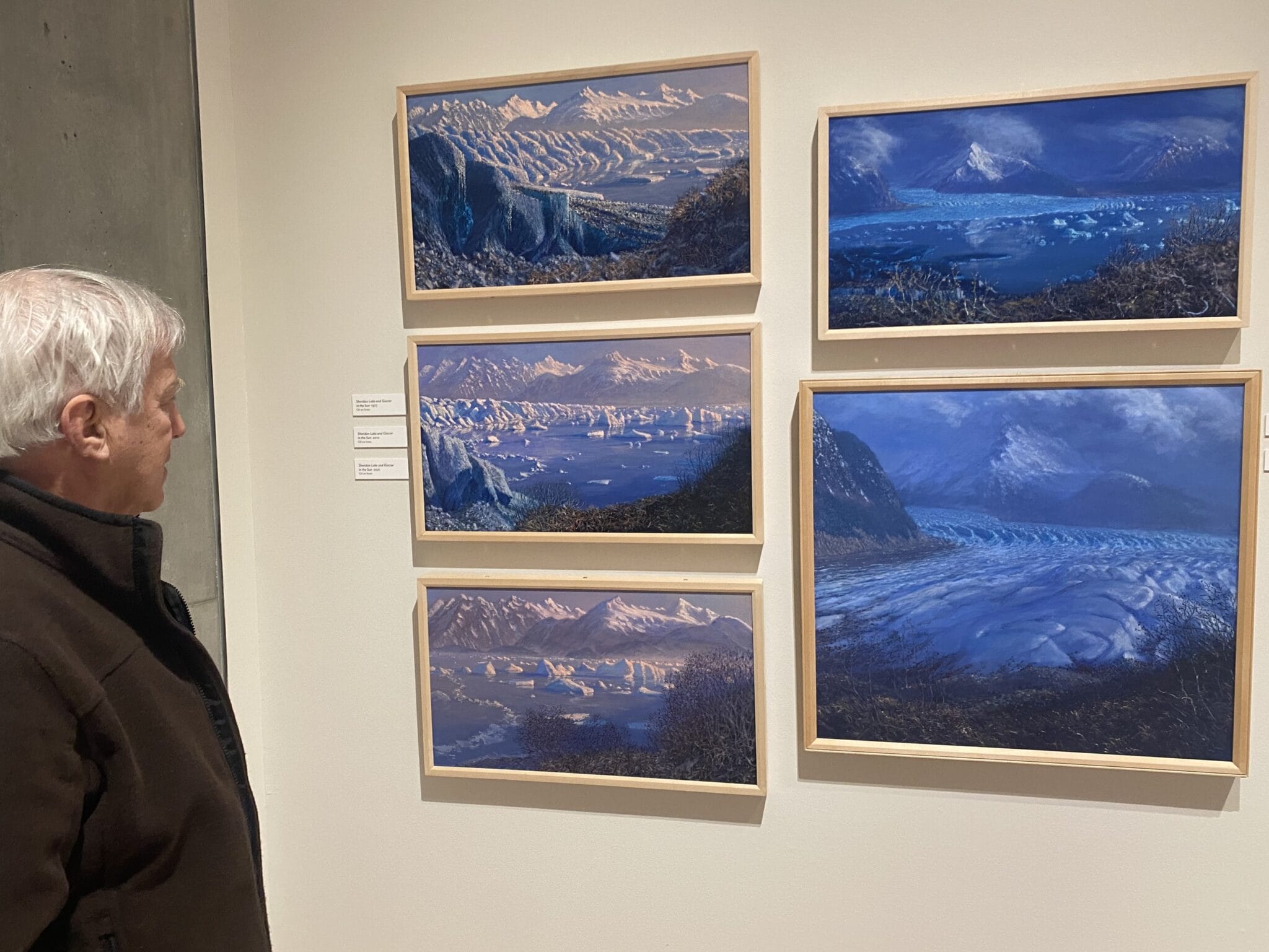 Artist captures climate change in his brushstrokes for new Alaska State ...