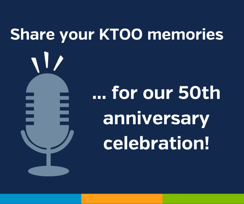 KTOO turns 50 in January -- help us celebrate by sharing your message