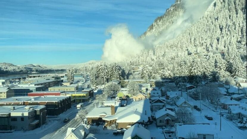 Avalanche danger remains high in Juneau as slide dusts downtown ...
