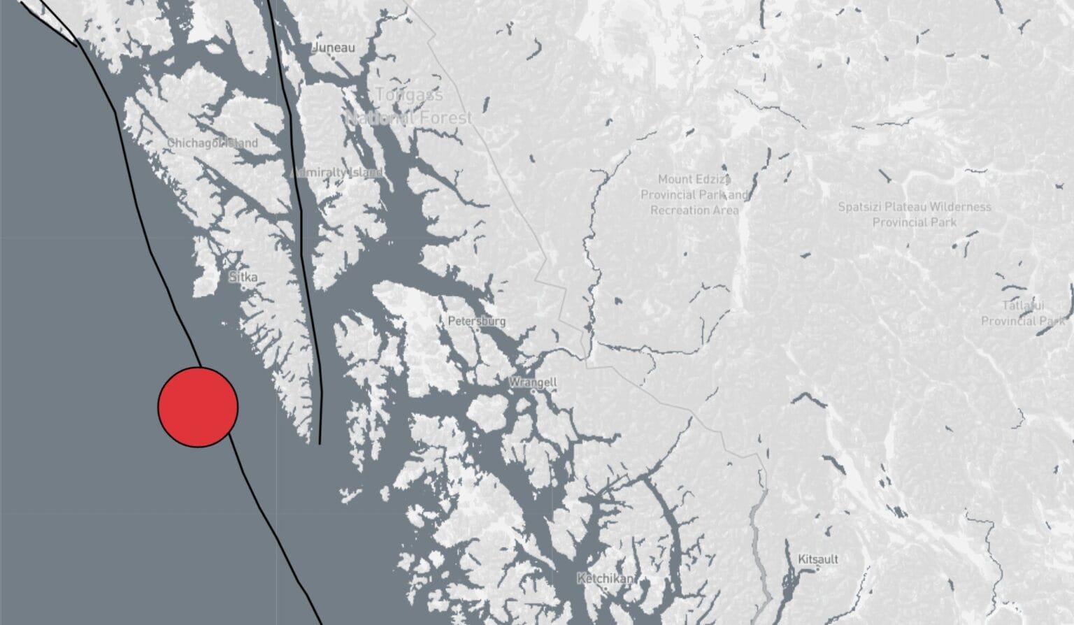 Offshore magnitude 5.9 earthquake rattles Southeast Alaska