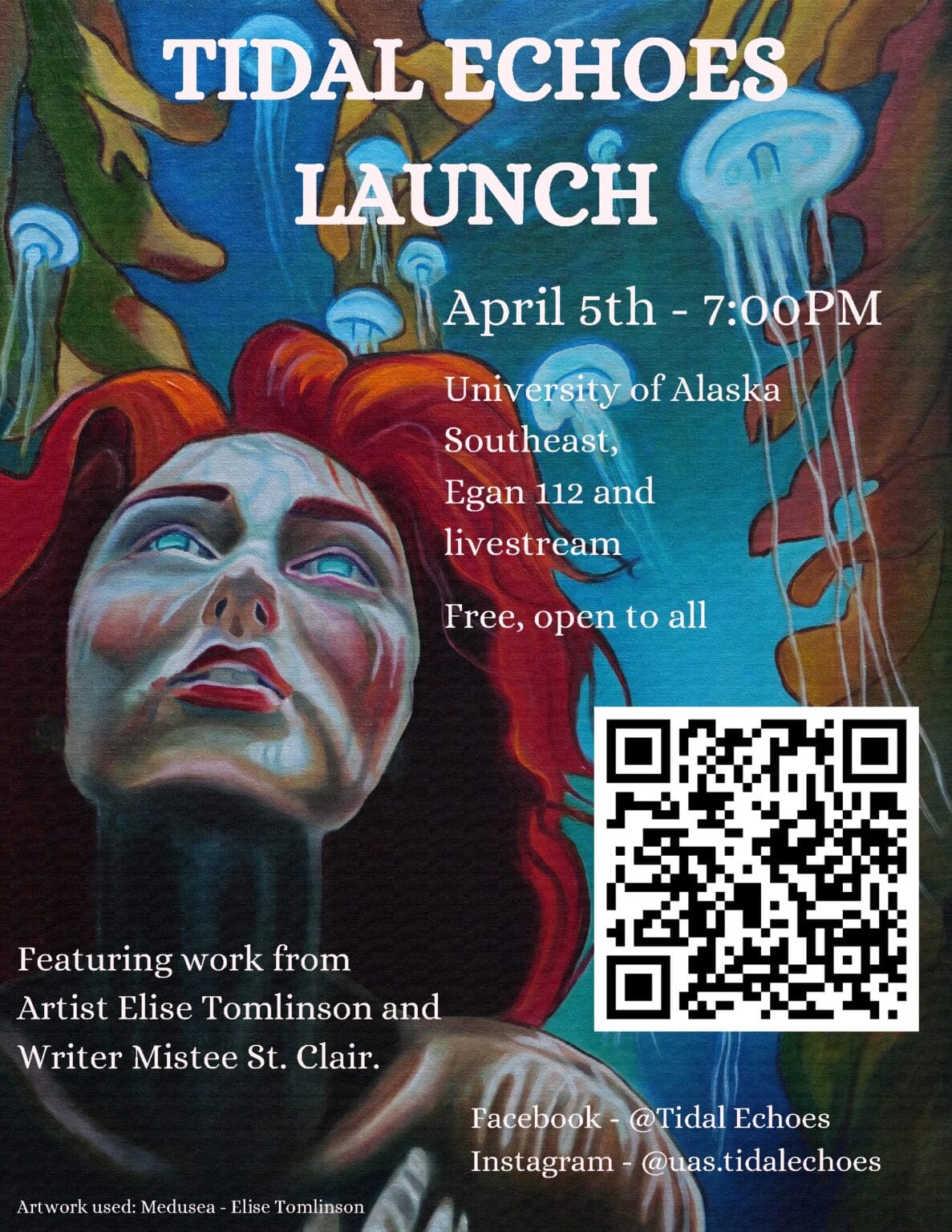 Juneau Afternoon: UAS launch event for 2024 "Tidal Echoes" literary and ...