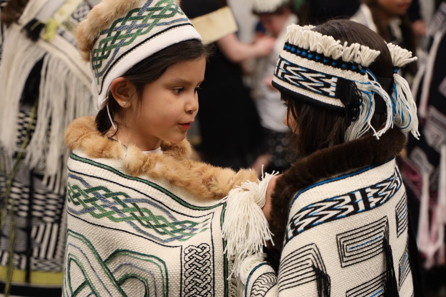 Ravenstail weaving comes to life at historic Juneau event