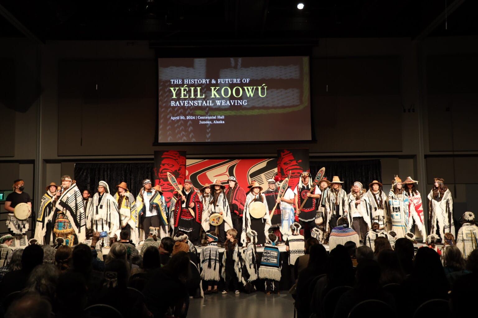 Ravenstail weaving comes to life at historic Juneau event