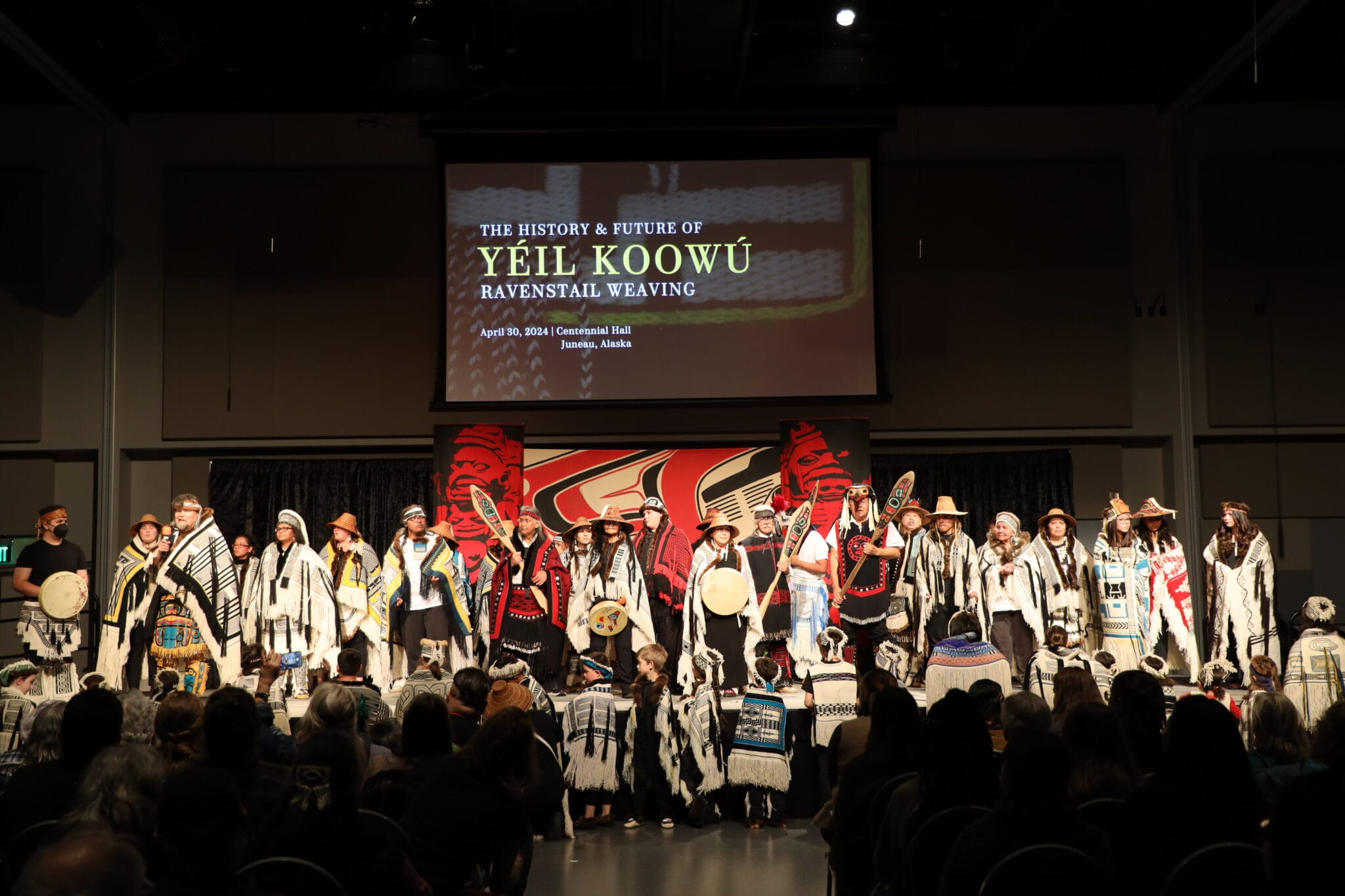 Ravenstail weaving comes to life at historic Juneau event