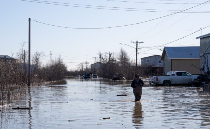 Widespread high water and flooding continues for lower Kuskokwim ...