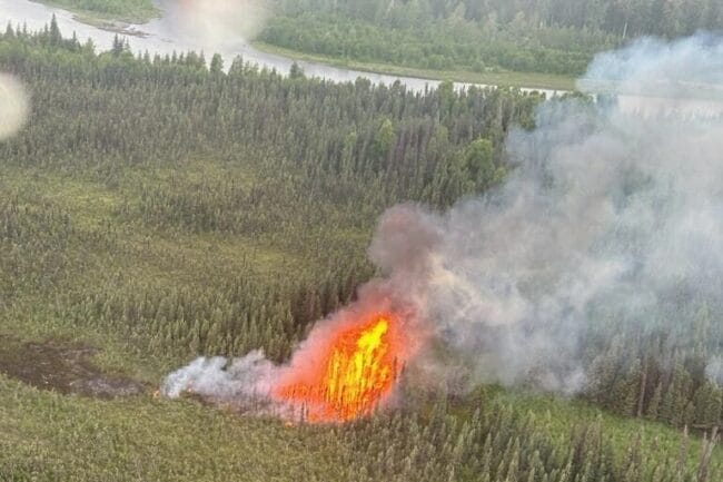 More than 100 wildfires are burning in Alaska, many of them in the Interior