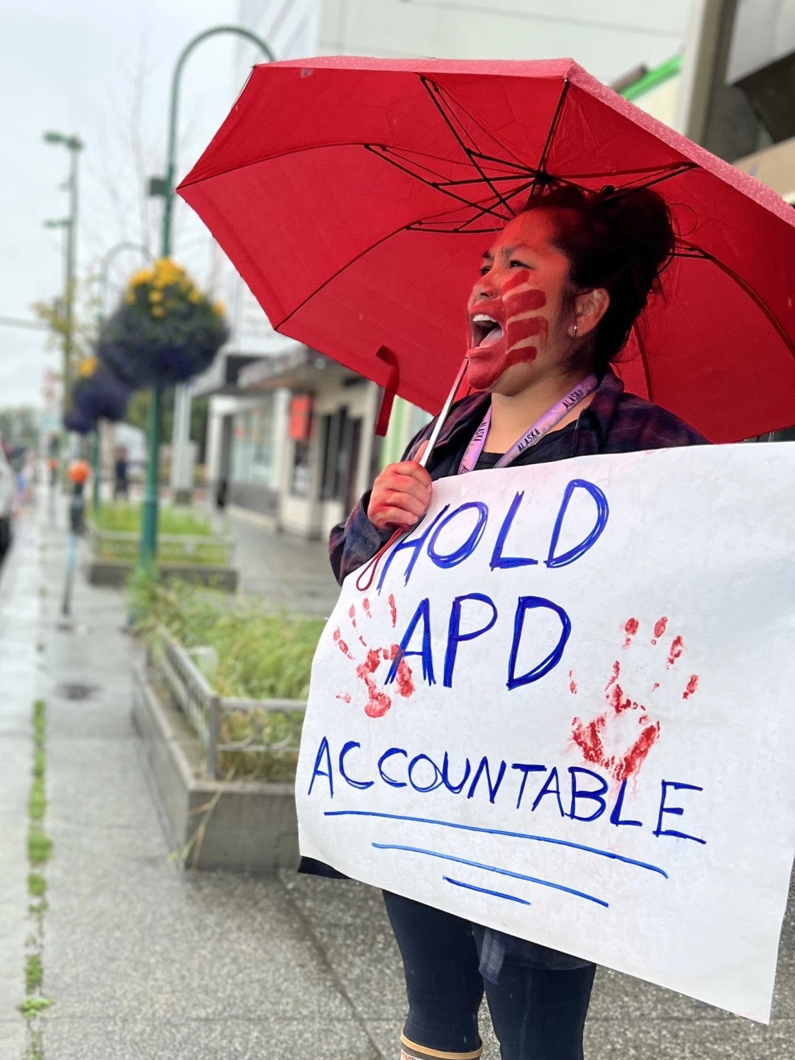 In Anchorage protest, woman’s family says she is convicted killer Brian ...