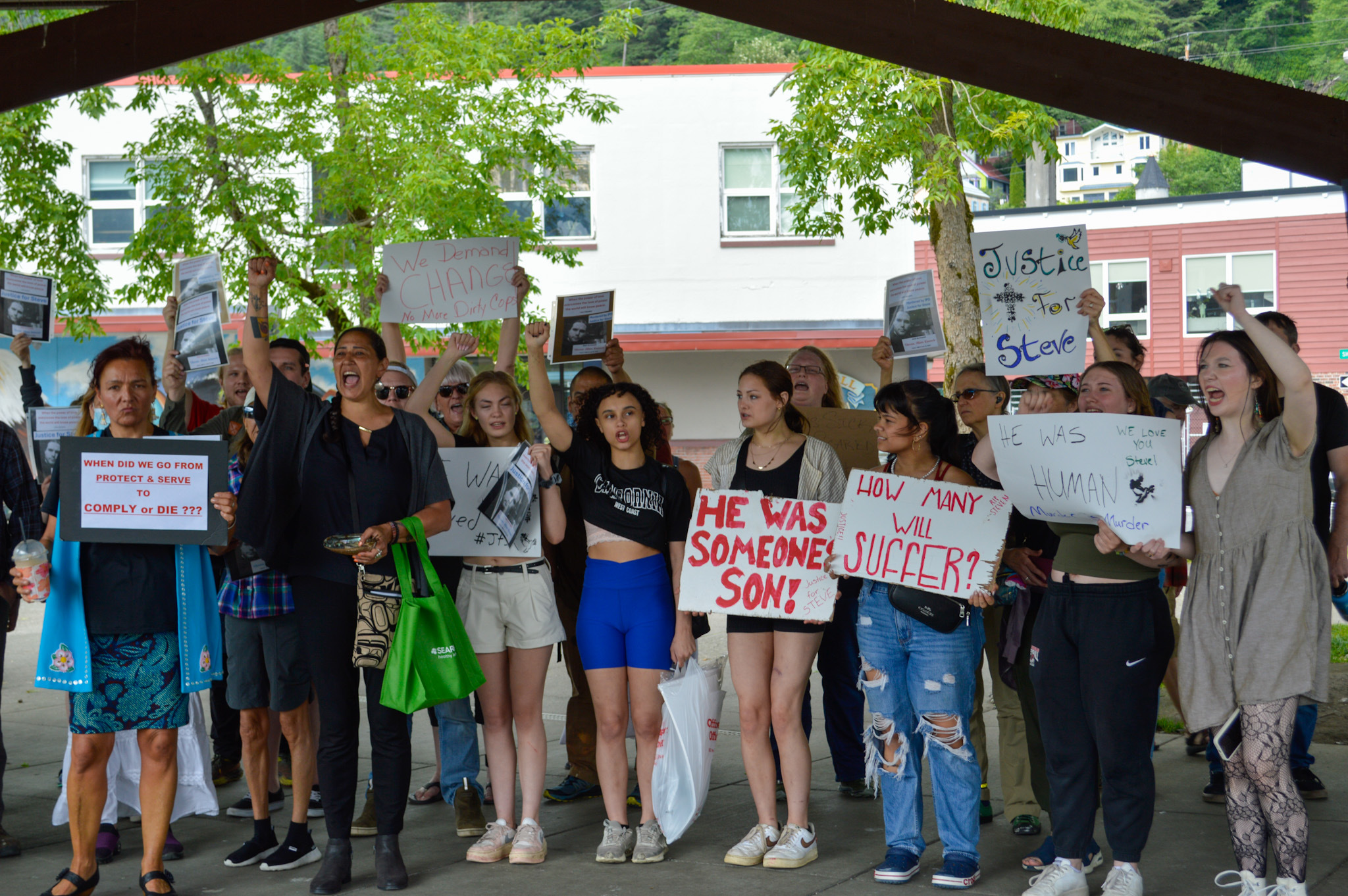 ‘Devastated and angry’: Protestors call for change in the wake of ...