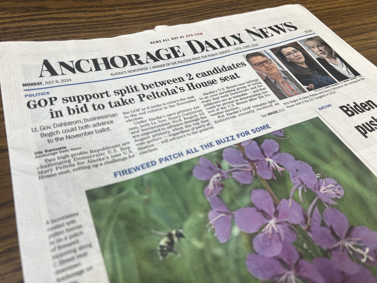 Alaska’s most-read newspaper, the Anchorage Daily News, to cut back ...