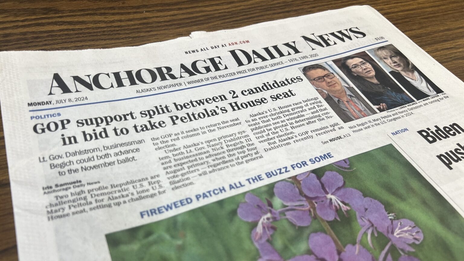 Alaska’s most-read newspaper, the Anchorage Daily News, to cut back ...