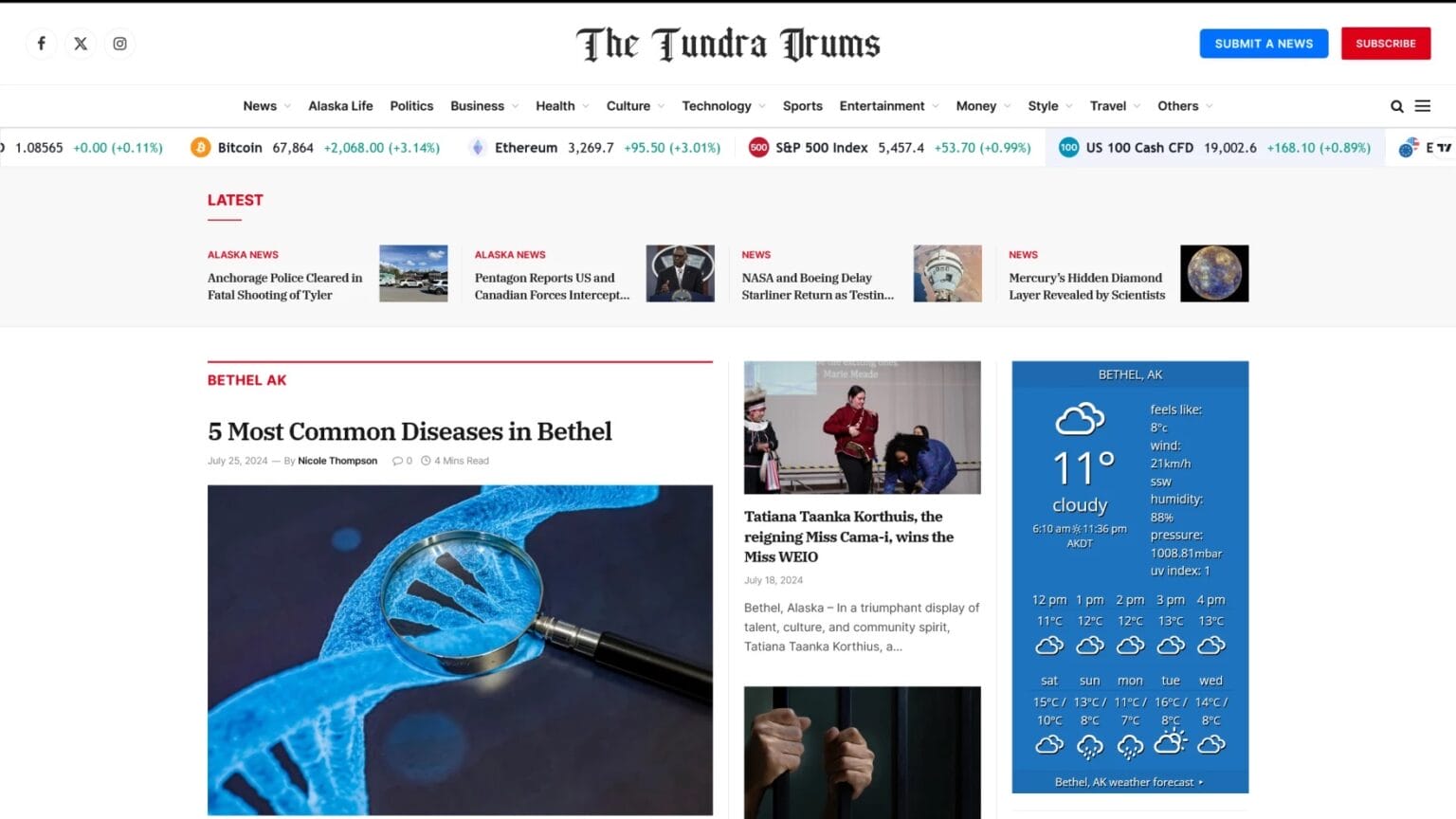 All the news that’s fit to reprint: AI and plagiarism drive revamped Tundra Drums website