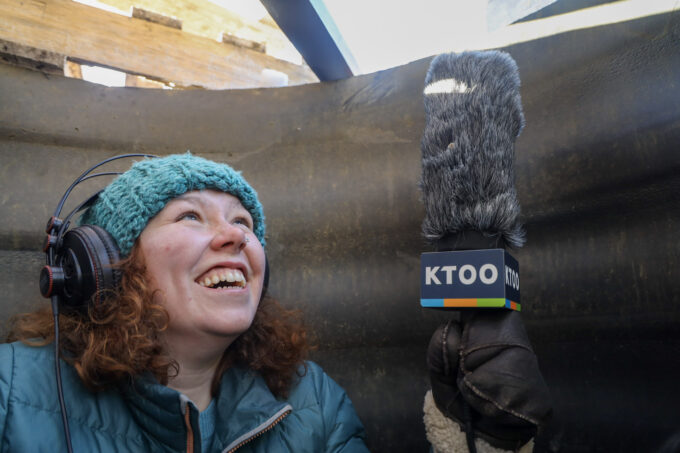 KTOO bids farewell to Weather and Climate Reporter Anna Canny