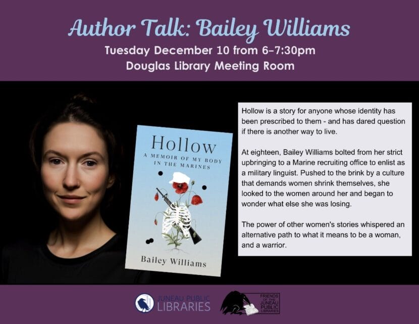 Juneau Afternoon: Local author Bailey Williams gaining national ...