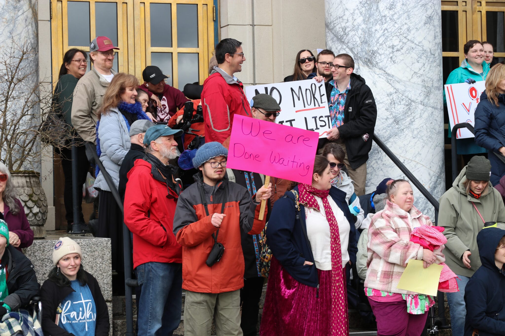 Disability advocates rally in Juneau to push for better services
