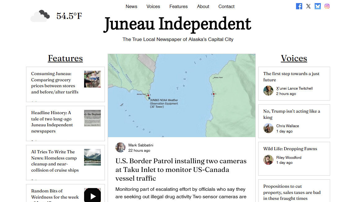 Former Juneau Empire editor launches new, local online newspaper