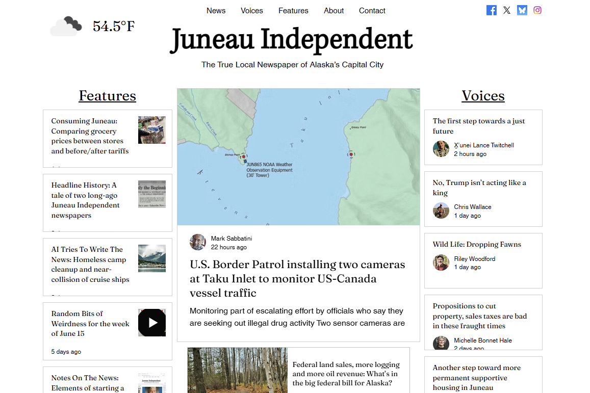 Former Juneau Empire editor launches new, local online newspaper