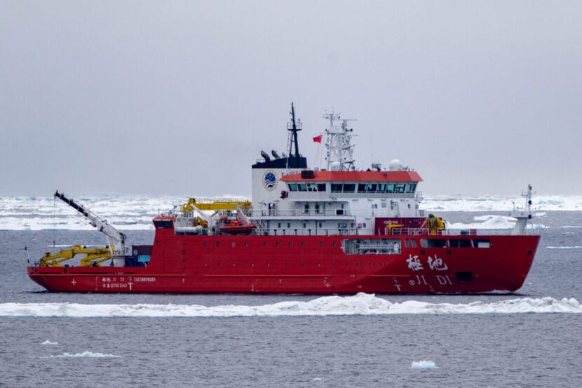 U.S. Coast Guard intercepts two Chinese research ships in disputed portions of the Arctic Ocean