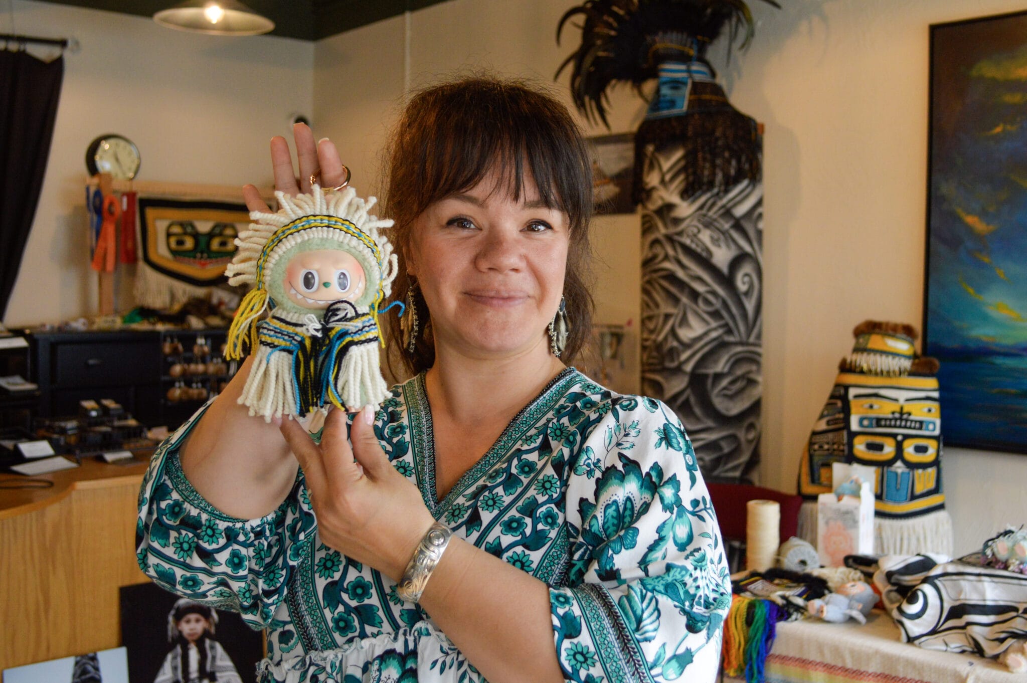 Ravenstail Labubus brings attention to Indigenous weaving