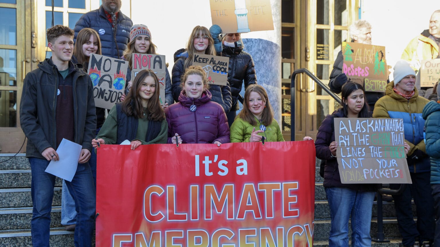 Juneau Teens Protest Alaska LNG Pipeline Project – KTOO Alaska - News ...